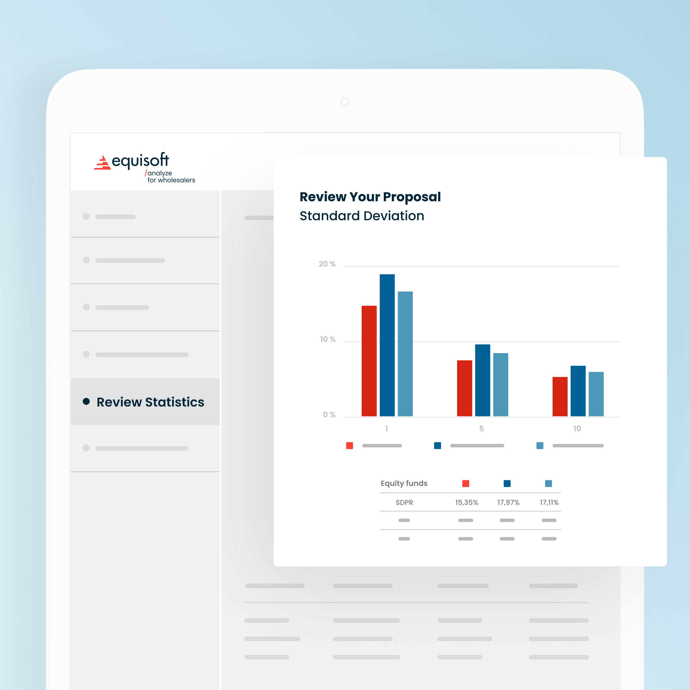 Investment Analysis & Sales Enablement Software | Equisoft/analyze