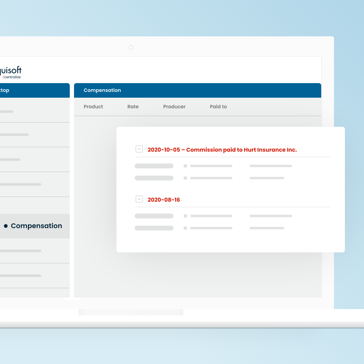 Insurance Agency Management System | Equisoft/centralize