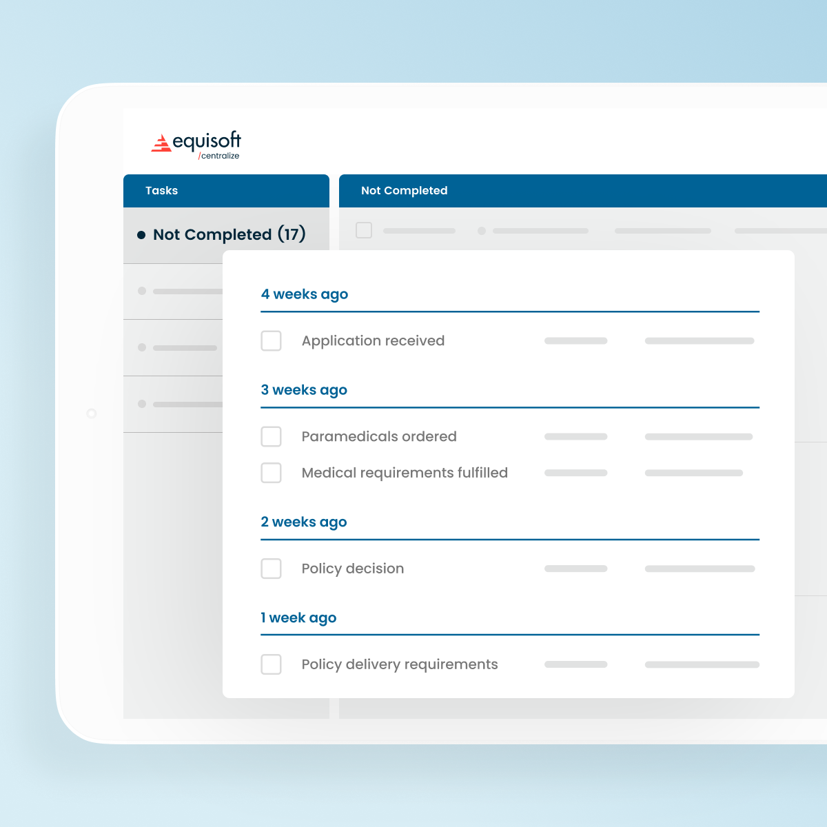 Insurance Agency Management System | Equisoft/centralize