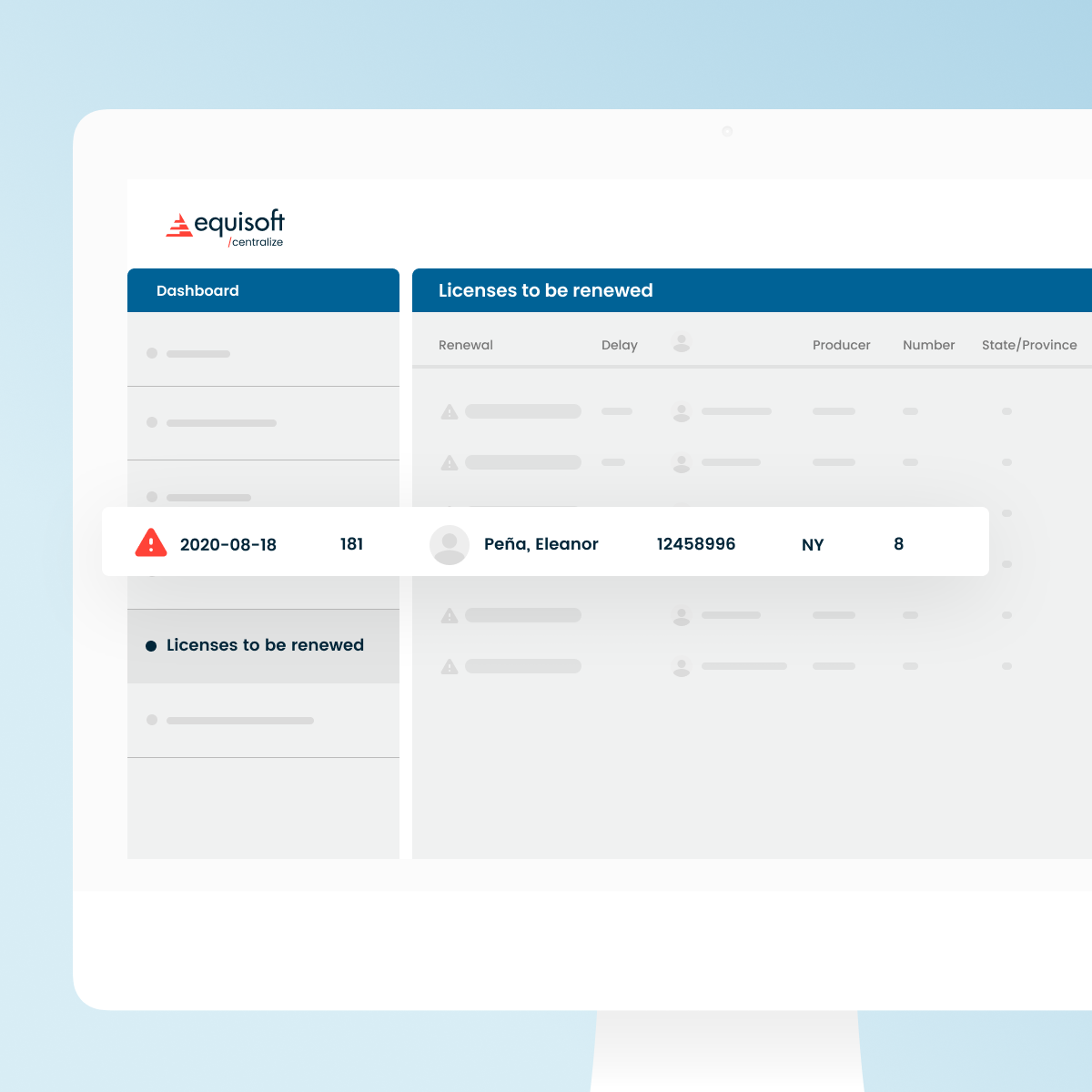 Insurance Agency Management System | Equisoft/centralize