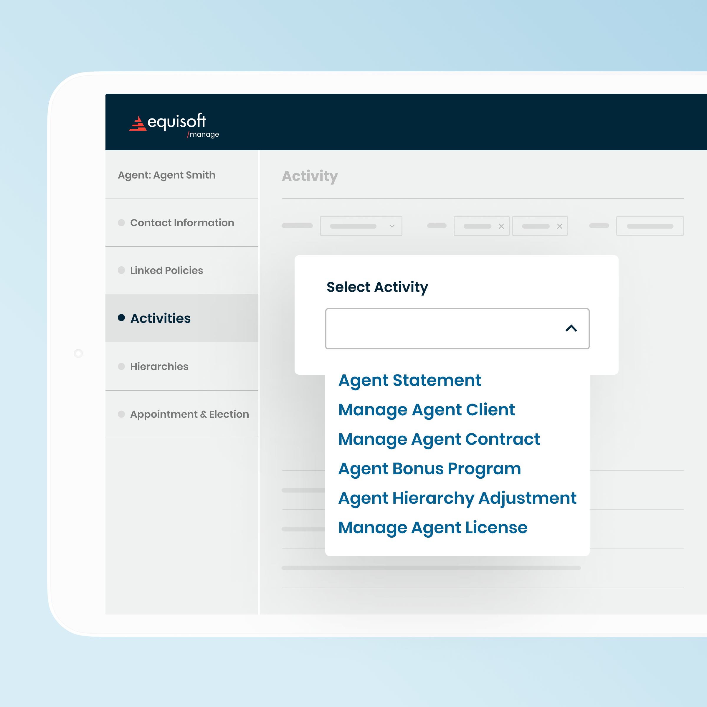 Life Insurance Policy Administration Software | Equisoft/manage